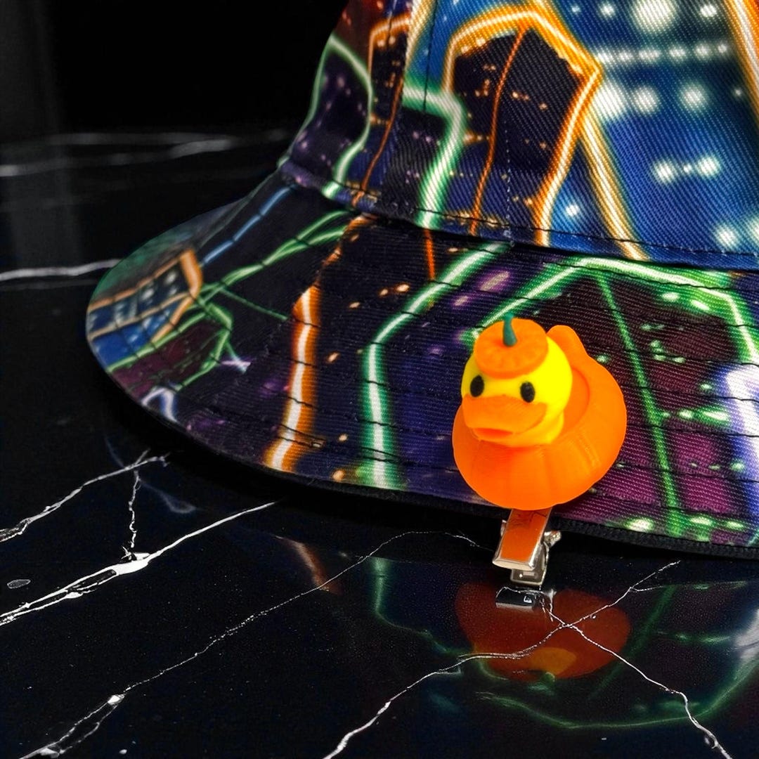 Halloween Pumpkin Duck Sprout Rave Clip | Festival Clips, EDM Fashion ...