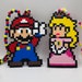 Super Mario Perlers | Mario Perler, Luigi Perler, Peach Perler, Daisy ...