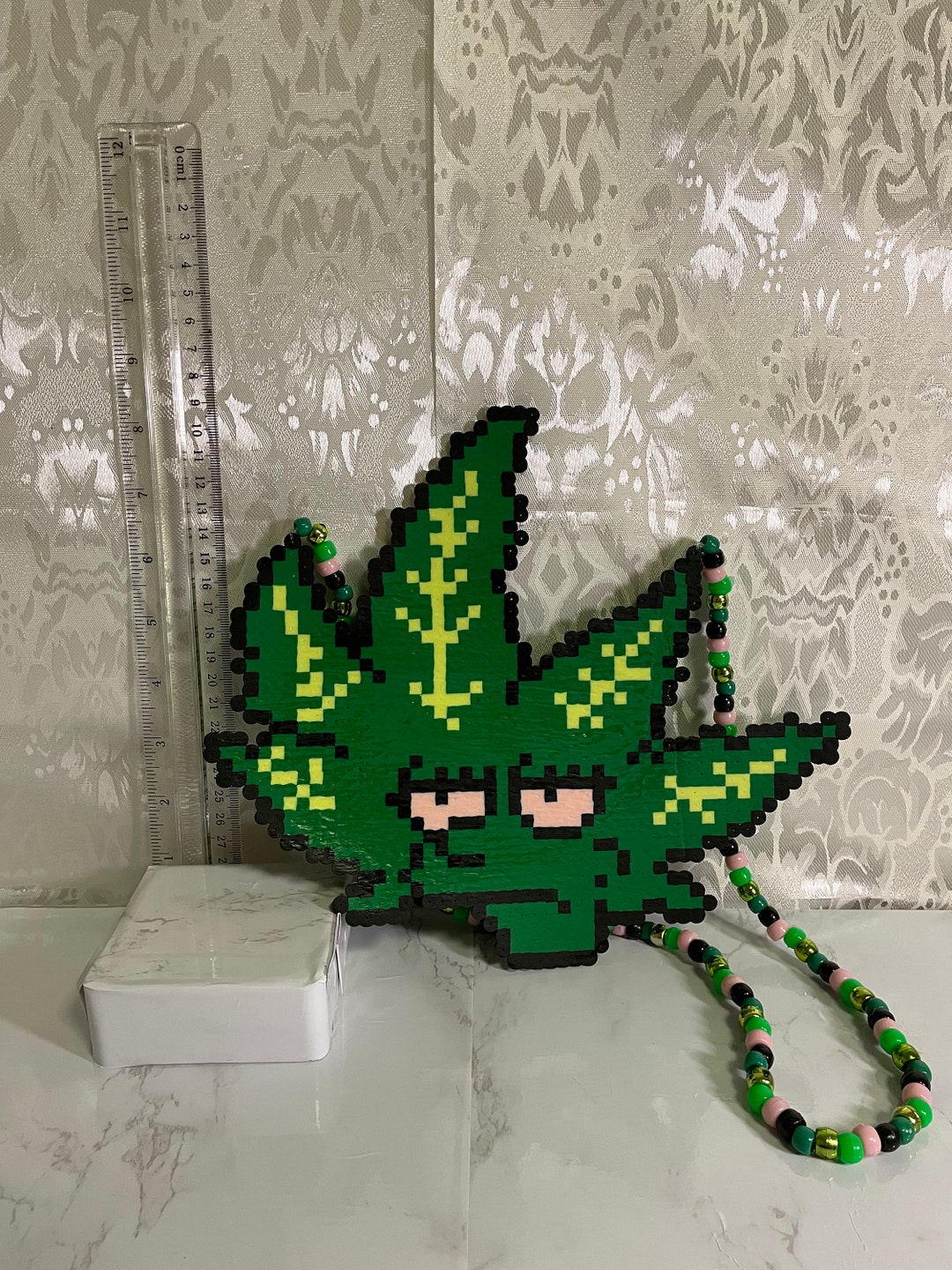 Pot Leaf Perler Pattern