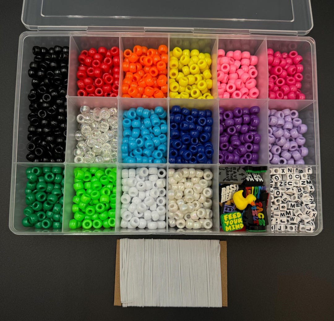 Rave Starter Kandi Kit | Bass Head Kandi Starter Kit | Custom 3d ...