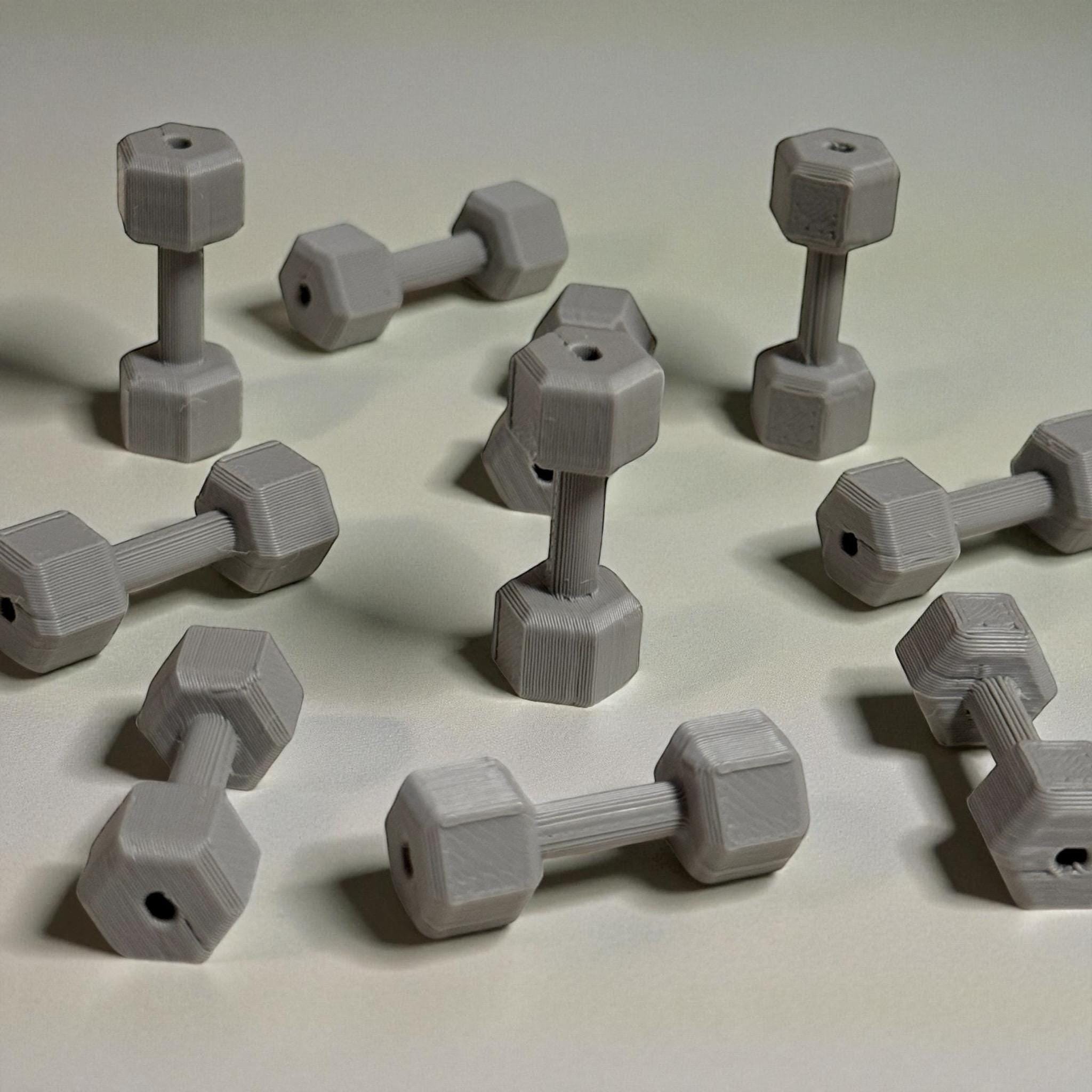 Dumb Bell Gym Kandi Beads | Focal Beads / Charms for Raves, Friendship ...
