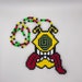 Subtronics Perler Beaded Necklace With Tongue Sticking Out of Monster ...