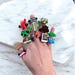 Kandi Rings | Rave Trinkets | Pony Bead Rings | Custom Beads | Custom ...