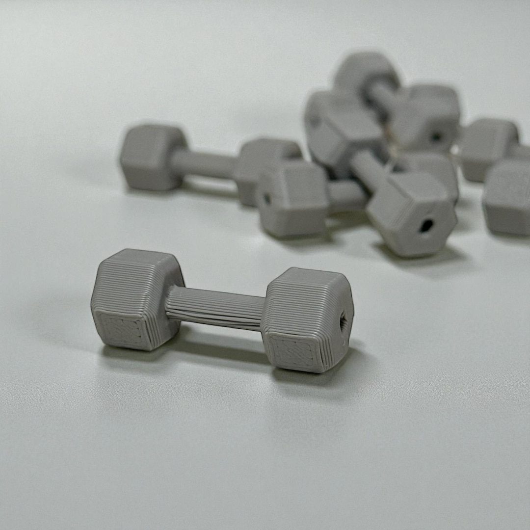 Dumb Bell Gym Kandi Beads | Focal Beads / Charms for Raves, Friendship ...