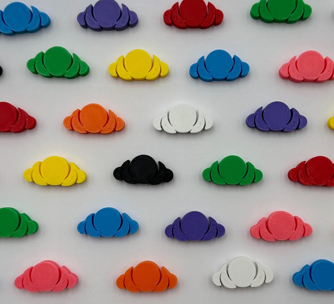 Cloud Beads Rave Beads 3d Printed Inspired Beads - Etsy