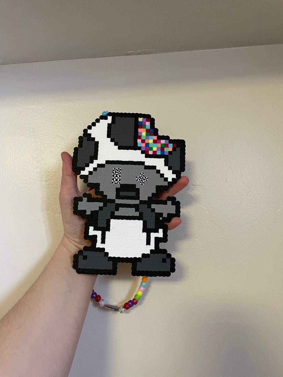 Trippy Toad Perler Necklace - Etsy