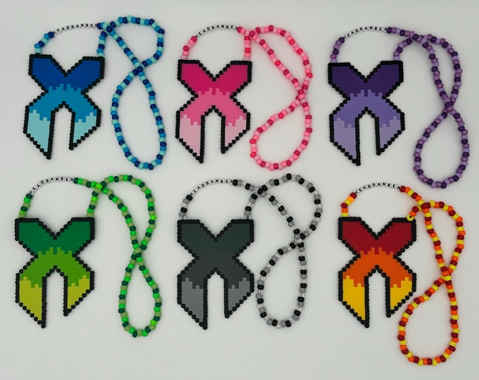 Beatbox Perler Necklace - Etsy