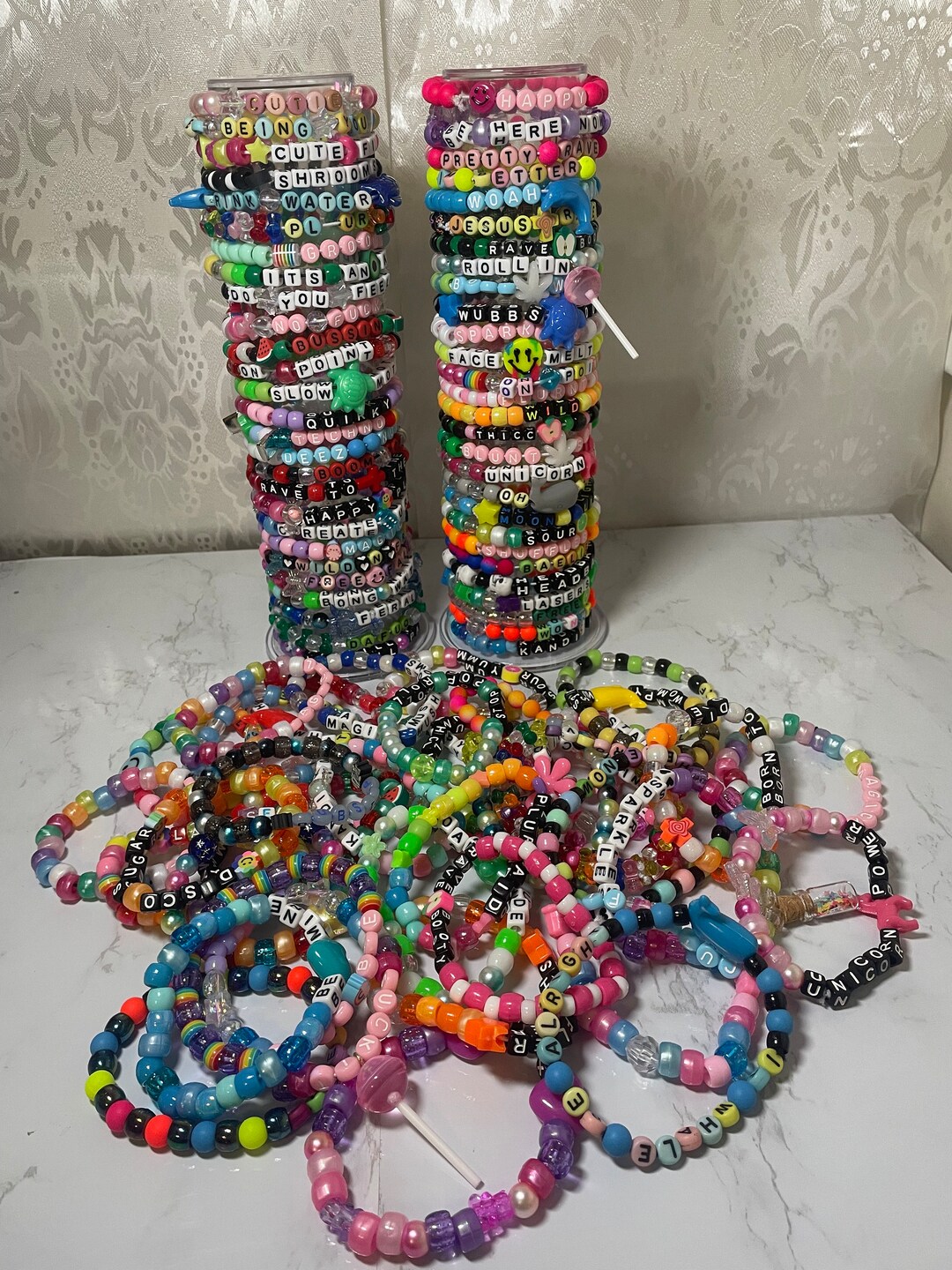 Kandi Bracelets for Raves Festivals Trading Yourself - Etsy