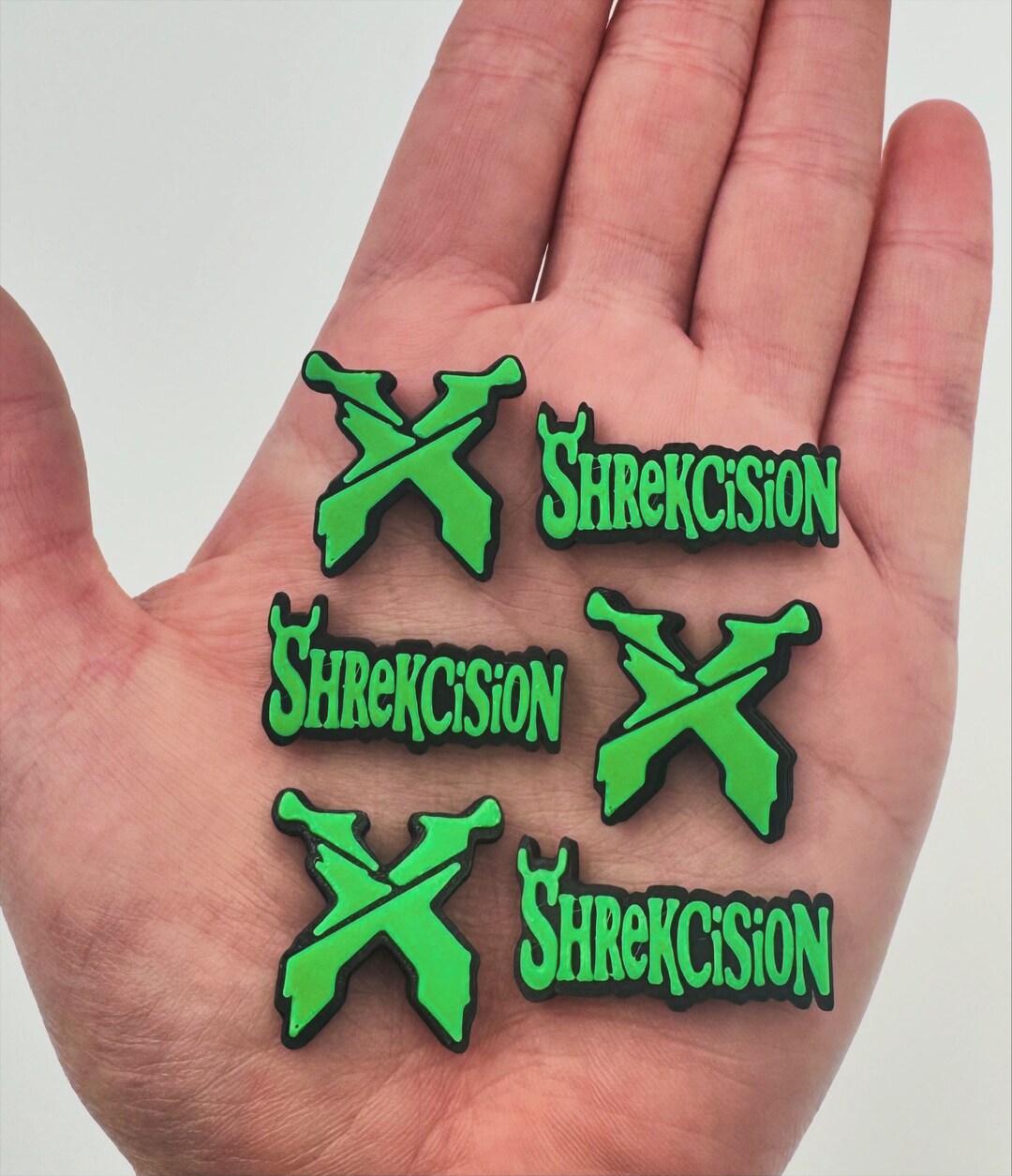 X Shrek Inspired Kandi Beads Shrekcision Rave Beads Shrek Beads EDC ...