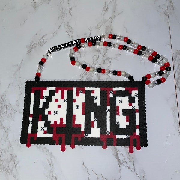 Sullivan King Perler Necklace - Etsy