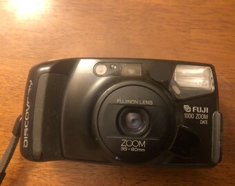 Fuji Discovery 1000 Zoom Compact Point & Shoot 35mm Film Camera ...