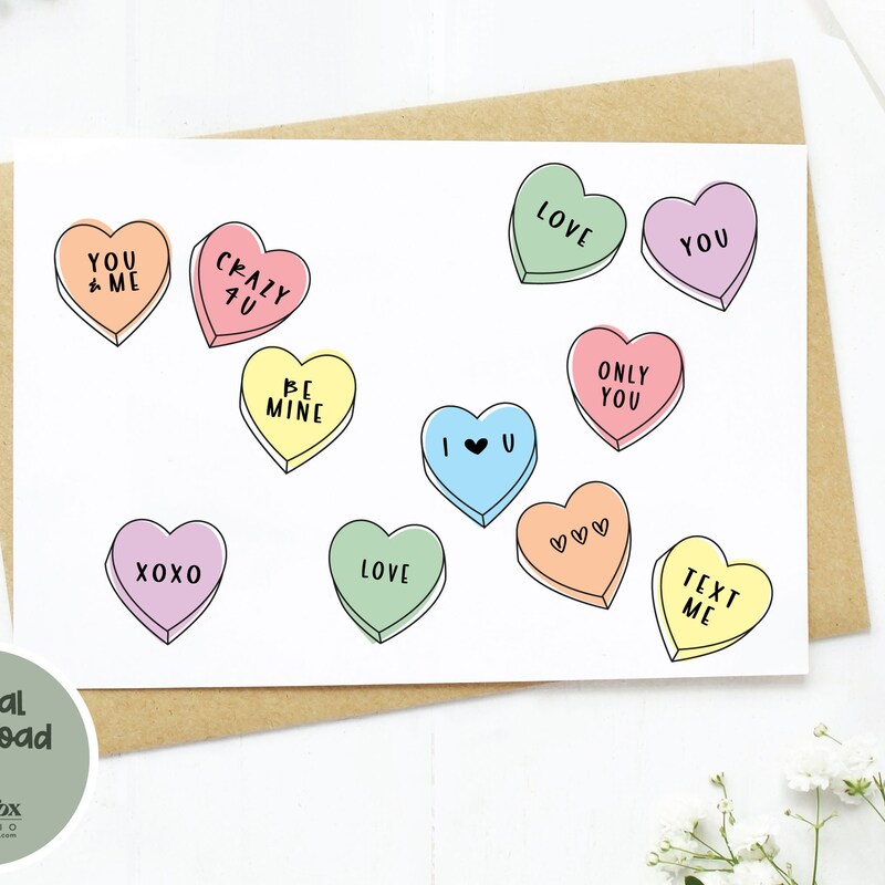 Conversation Heart - Etsy