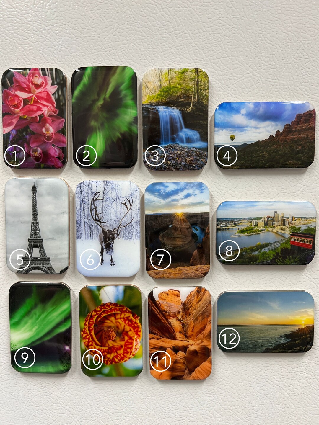 Magnets Epoxy/resin Coated Original Photos - Etsy