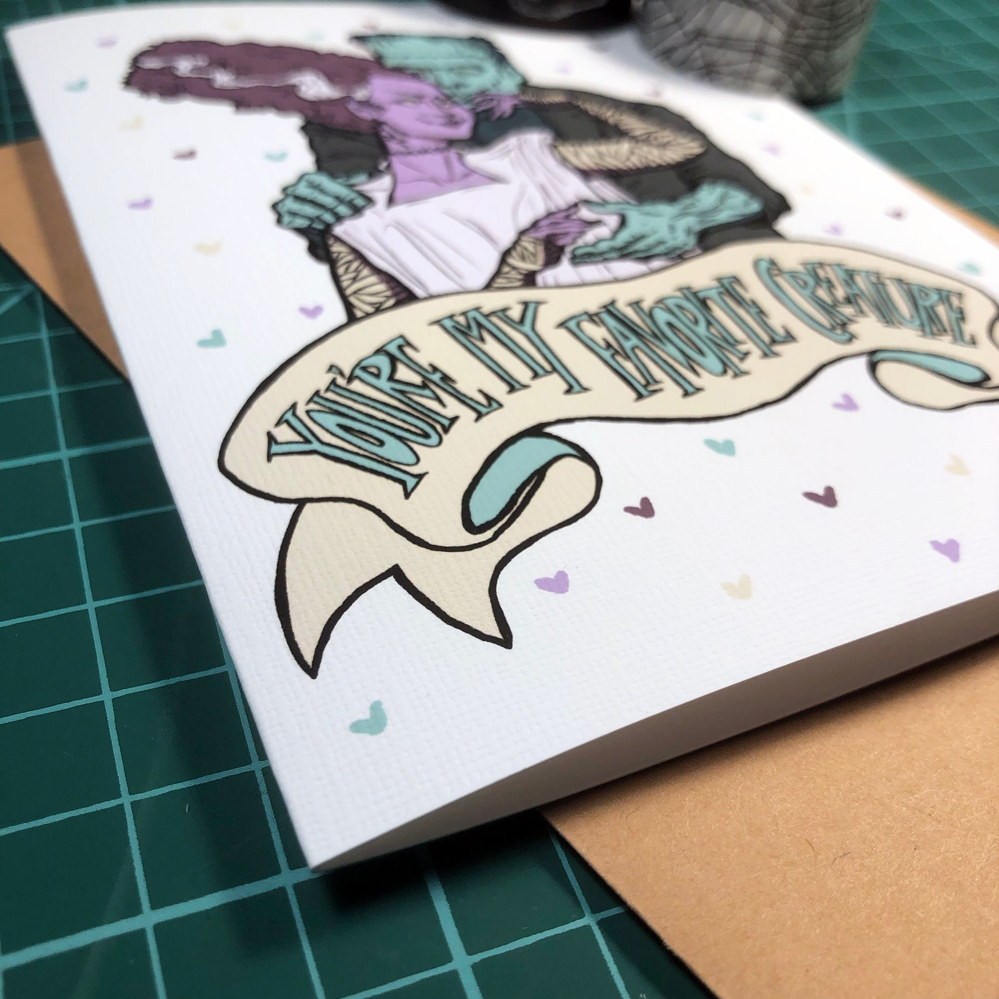 Valentine’s Day & Anniversary Card - Mary Shelley's Frankenstein - Etsy