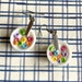 Mini Polymer Clay Cereal Froot Loops Bowl Charm Earrings or Necklace ...