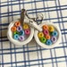 Mini Polymer Clay Cereal Froot Loops Bowl Charm Earrings or Necklace ...