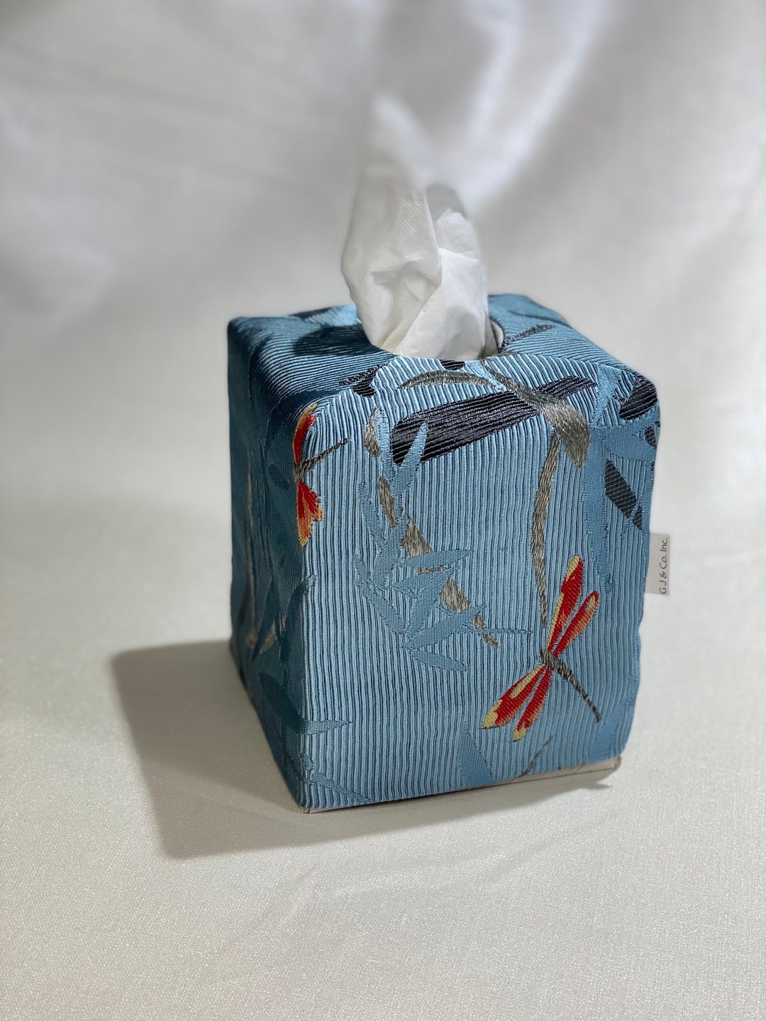 Azure Drangonflies Tissue Box Cover - Etsy