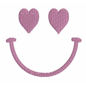 Smiley Face Embroidery File Bundle - Editable Sizing, 20 Instant Downloads - Etsy