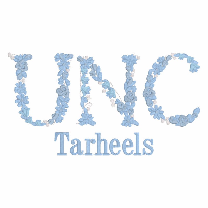 Tarheels Embroidery - Etsy