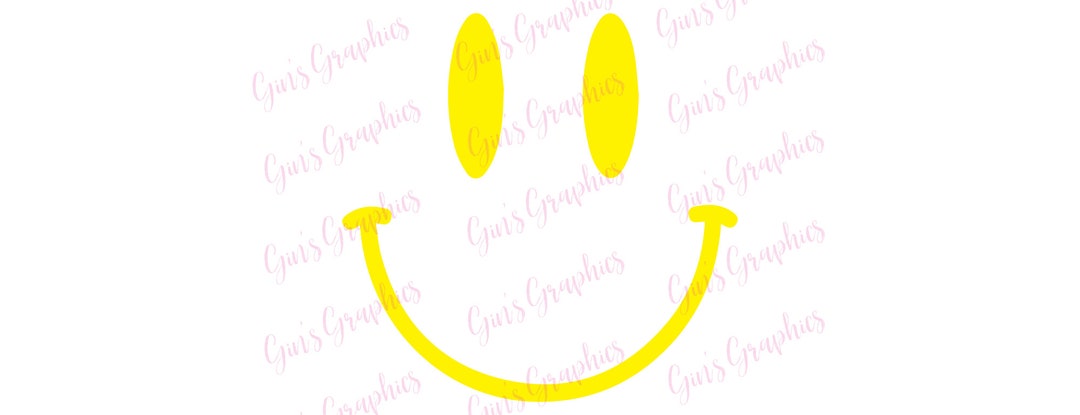 Smiley Face SVG - Etsy