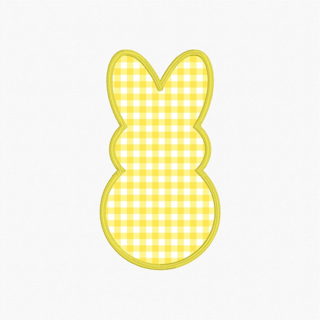 Easter Peeps Appliqué Embroidery Design File Instant Download - Etsy