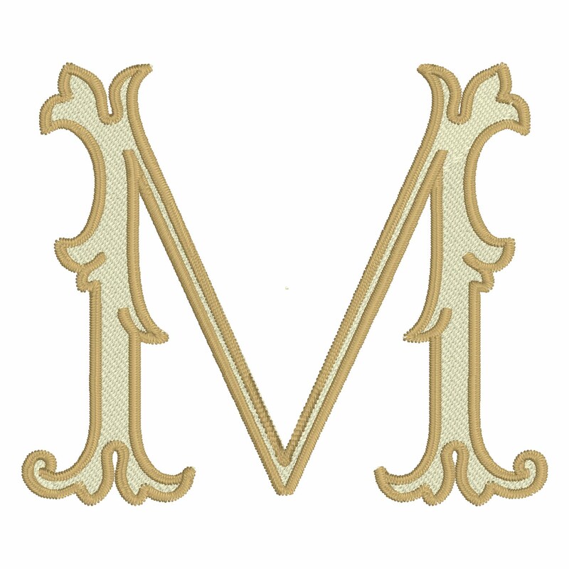 Monogram Letter M - Etsy