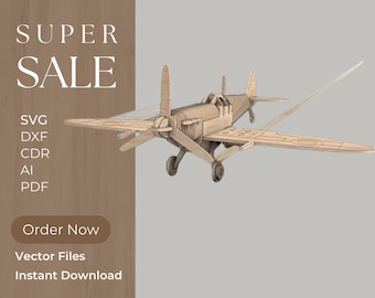 Aircraft Laser Cut Files - Etsy