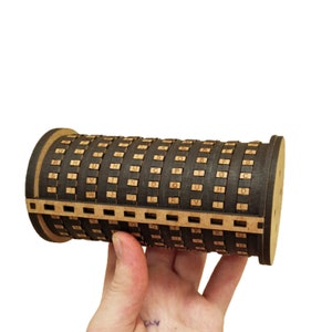 Cryptex Box, Secret Storage, Lock Box,laser Cut Dxf Glowforge Svg File ...