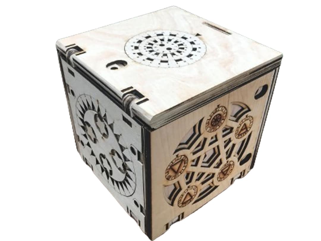 6mm Wooden Programmable Puzzle Box,laser Cut Dxf Glowforge Svg File ...