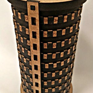 Cryptex Box, Secret Storage, Lock Box,laser Cut Dxf Glowforge Svg File ...