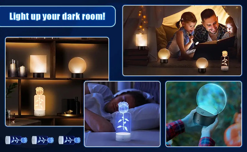 Abraham Lincoln Brigade, SVG, DXF, Cdr, Ai 3d Led Night Lamp Digital ...