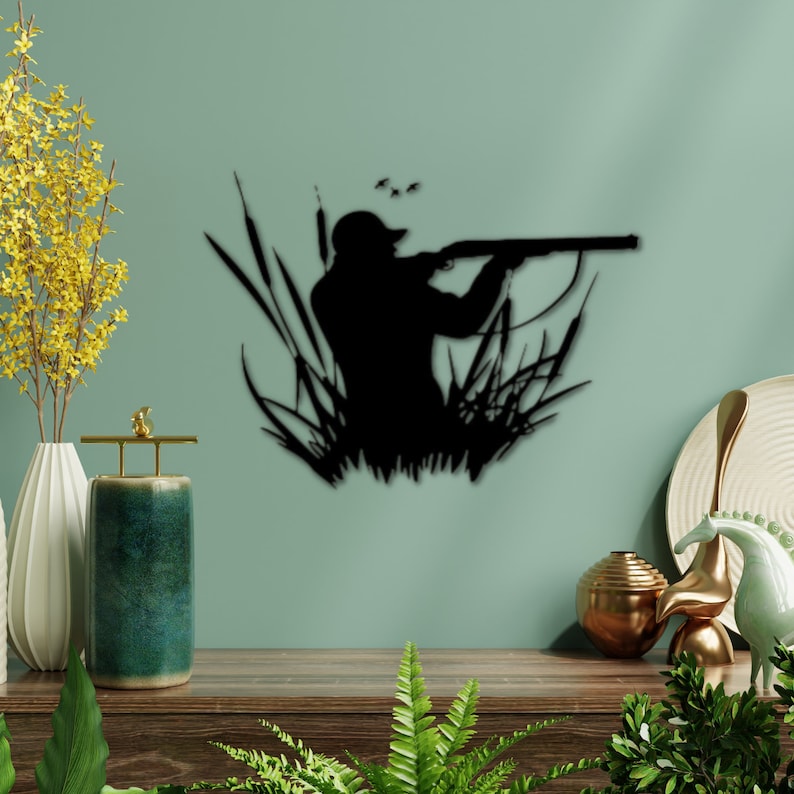 Laser Cut Engrave Duck Hunting Wall Art Decal DXF Hunting - Etsy