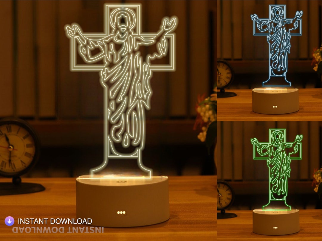 Cross Night Light,orthodox,catholicism Representation,christianity ...