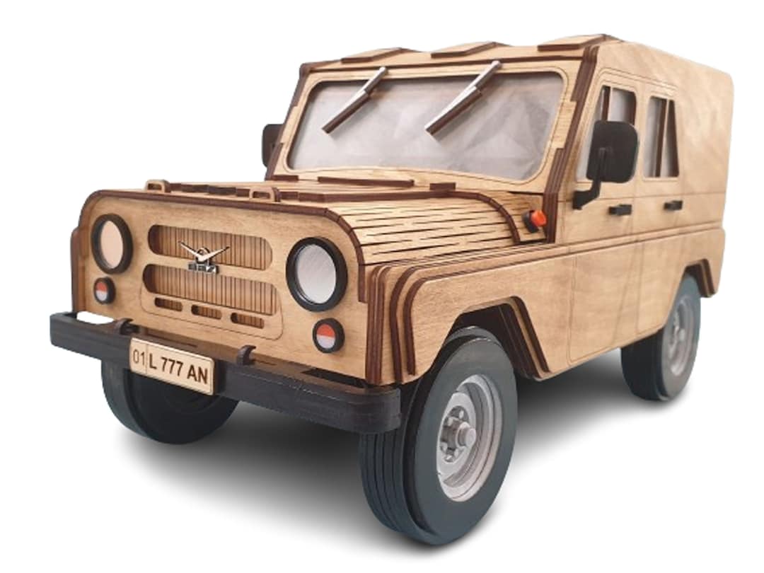 Custom UAZ Vehicle Miniature With Built-in Mini Bar - Handcrafted ...