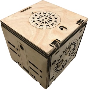 6mm Wooden Programmable Puzzle Box,laser Cut Dxf Glowforge Svg File ...