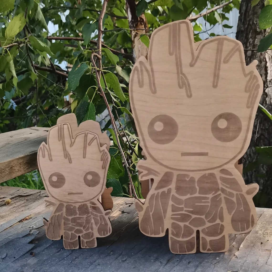 Baby Groot Laser Cut File Laser Cut File Jewelry SVG DXF - Etsy UK