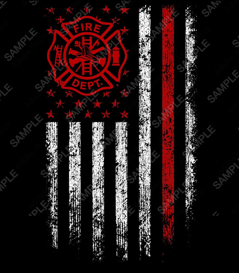 Firefighter, Fireman, First Responder Png USA Flag File Only, Great for ...