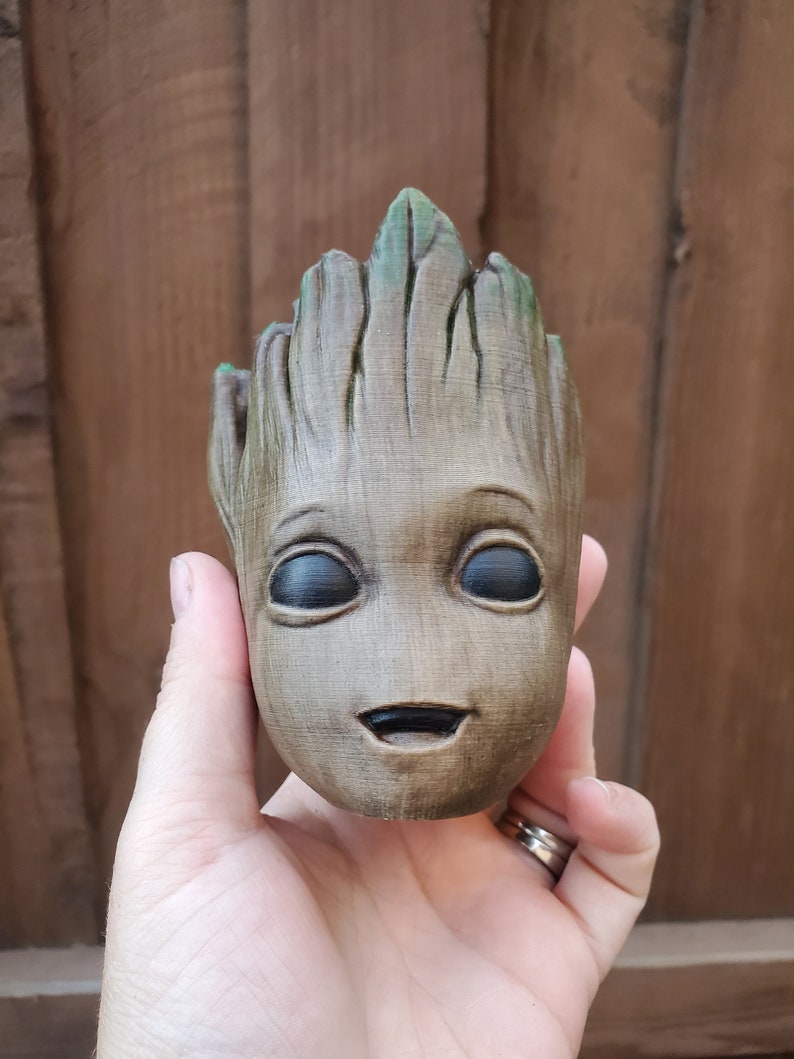 Baby Groot Small Planter With Drainage Hole/guardians of the Galaxy ...