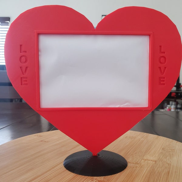 Heart Picture Frame - Etsy