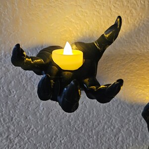 3D Scary Devil Hands, Creepy Reaching Hand Wall Decor, Party Piece ...