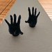3D Scary Devil Hands, Creepy Reaching Hand Wall Decor, Party Piece ...