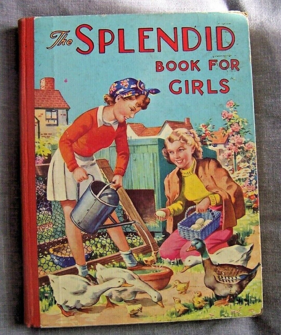 The Splendid Book for Girls, 1949 Hardback, Illustrated Annual - Etsy