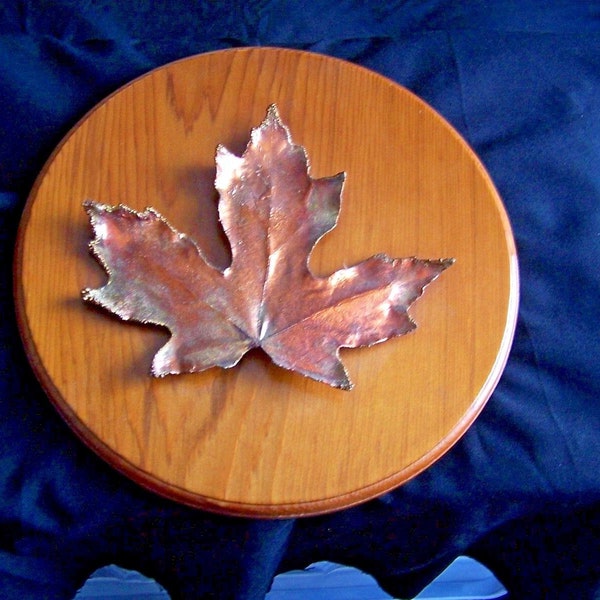 Maple Leaf Wall Plaque - Etsy