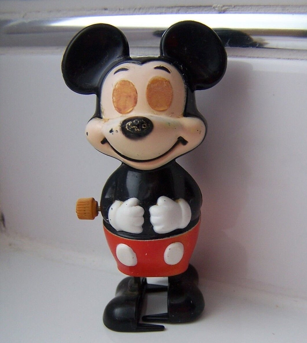 Mickey Mouse, Clockwork Toy, Tomy, Disney, Wind-up Toy, Restoration ...