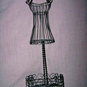 Jewellery Display Stand, Dress Design, Black Metal, Ring Holder - Etsy