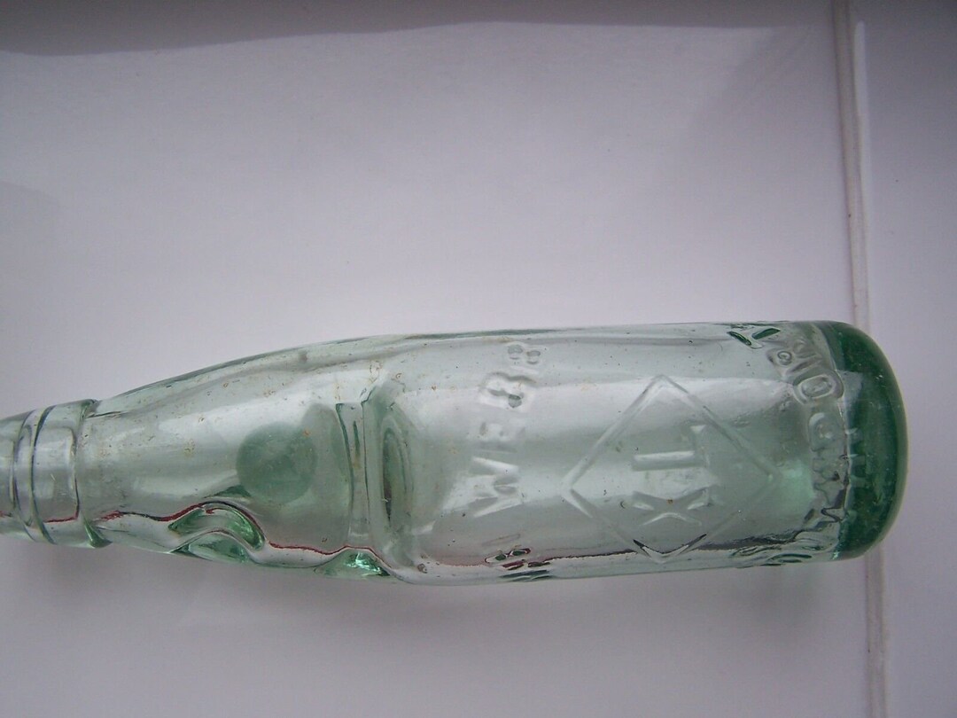 Codd Bottle, Glass, W H Webb, Southport, Empty, Vintage, SALE - Etsy