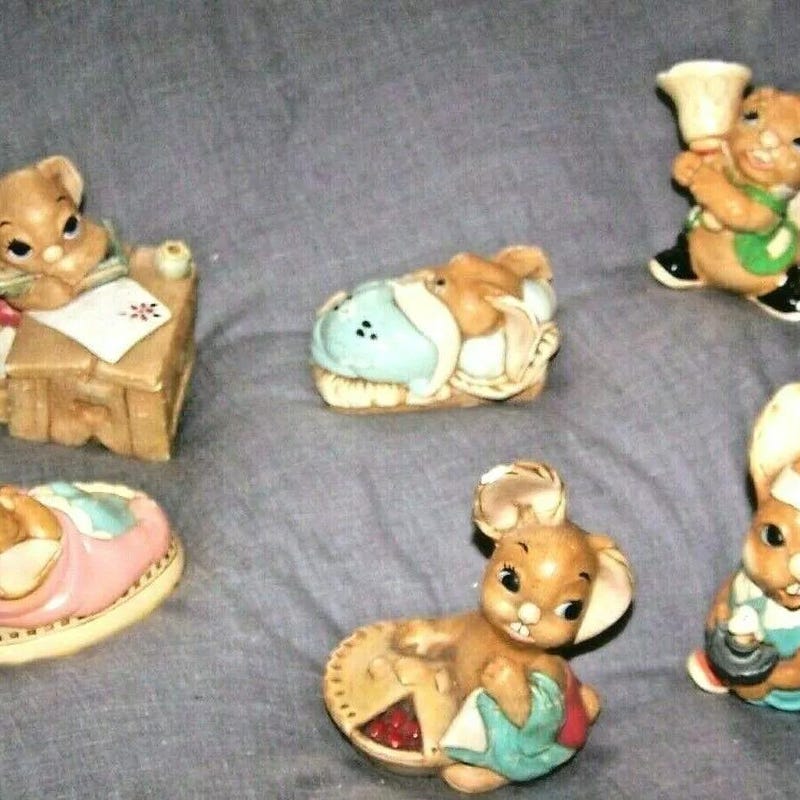 Pendelfin Rabbits - Etsy UK