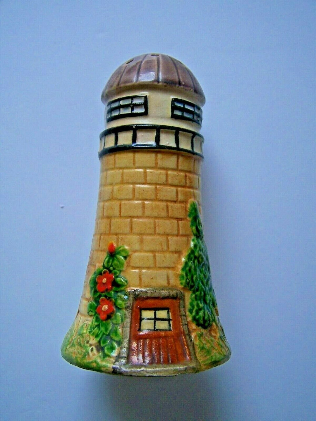 Flour Shaker, Sugar Shaker, Maruhonware, Japan, Lighthouse, Ceramic ...