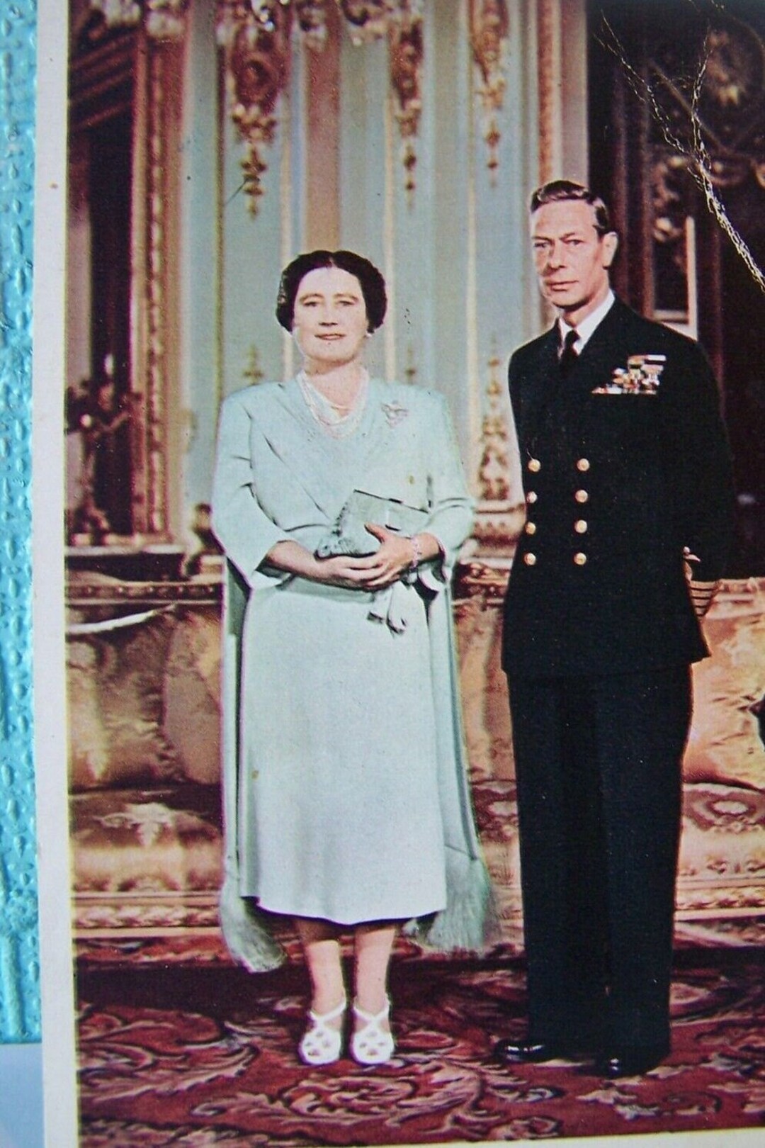 Postcard, Royalty, King George V1, Queen Mother, Engagement Princess ...