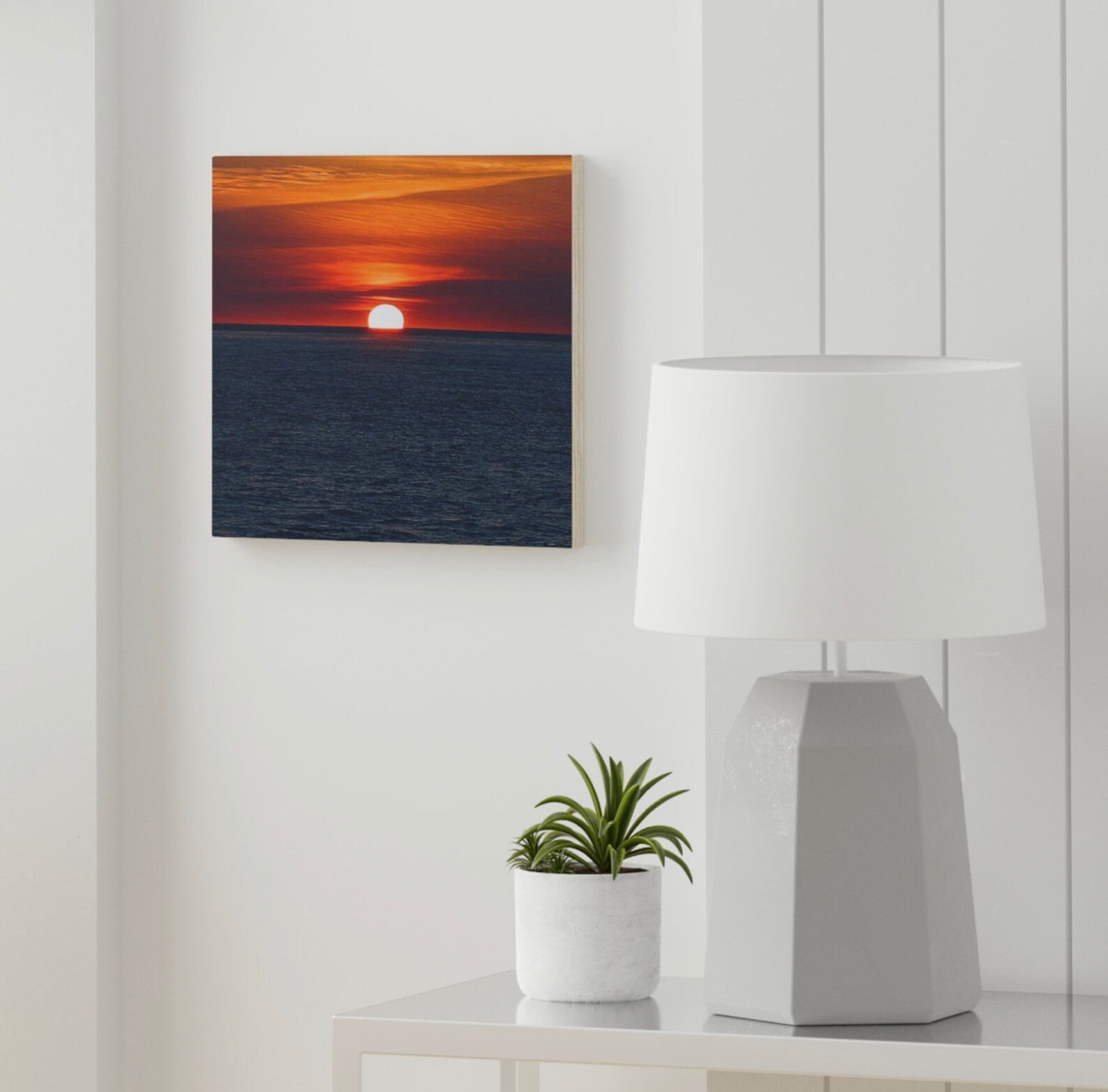 Sunset Canvas Painting - Etsy
